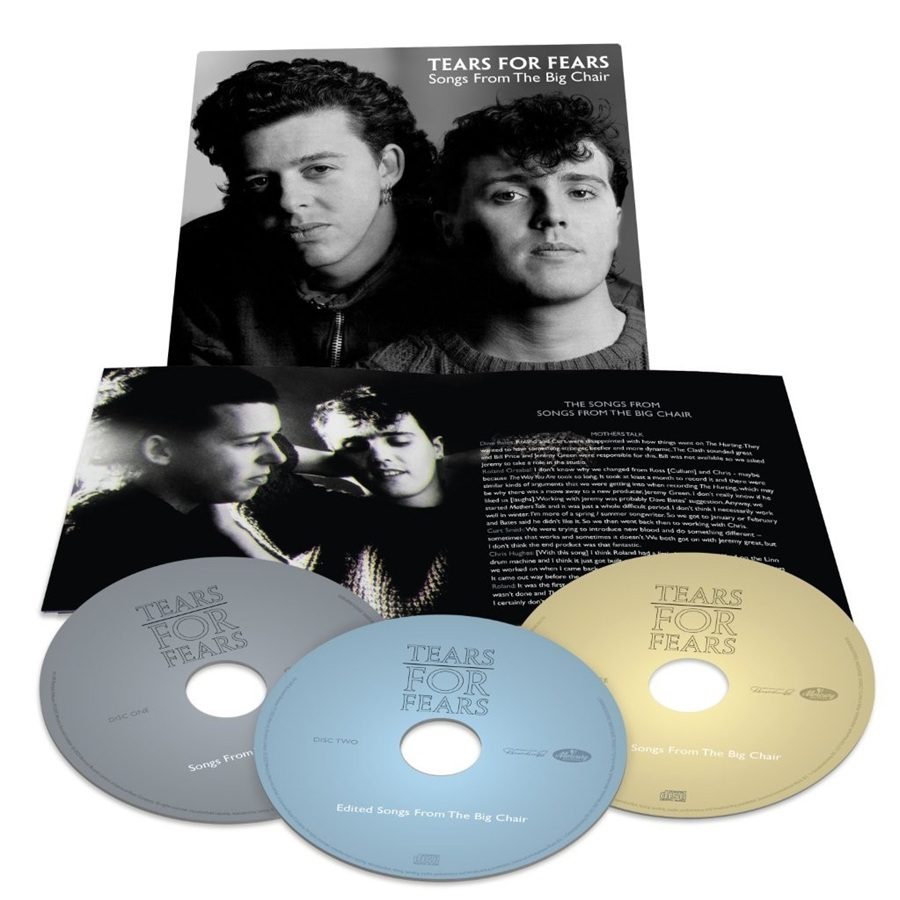 Tears For Fears - Songs From The Big Chair (40th Anniversary) - Black ...